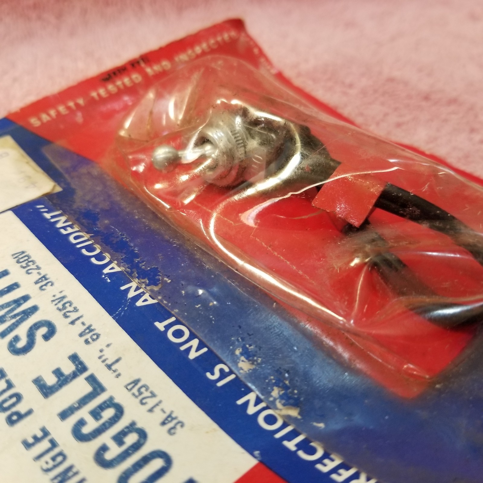 Genuine EAGLE TOGGLE SWITCH BP452 SPST - NIP Canopy - 3A250V 6A125V ...