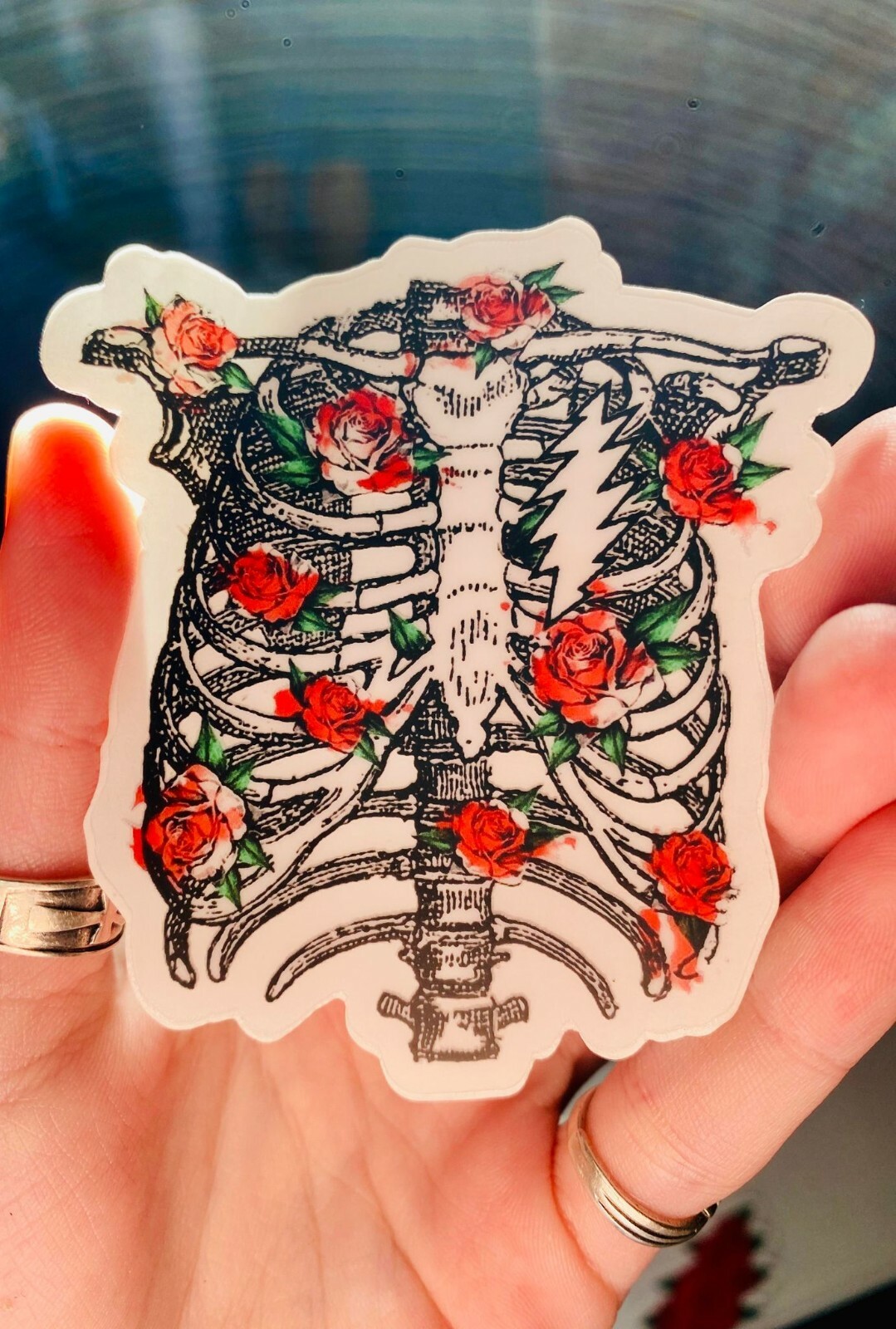 Ramble on Rose sticker Grateful Dead & Co Steal Your Face Bertha 13 ...