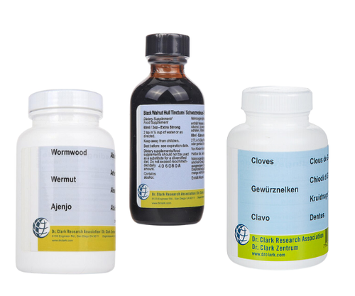 Dr. Hulda Clark's Parasite Cleanse Program. No side effects. 3 Bottles ...