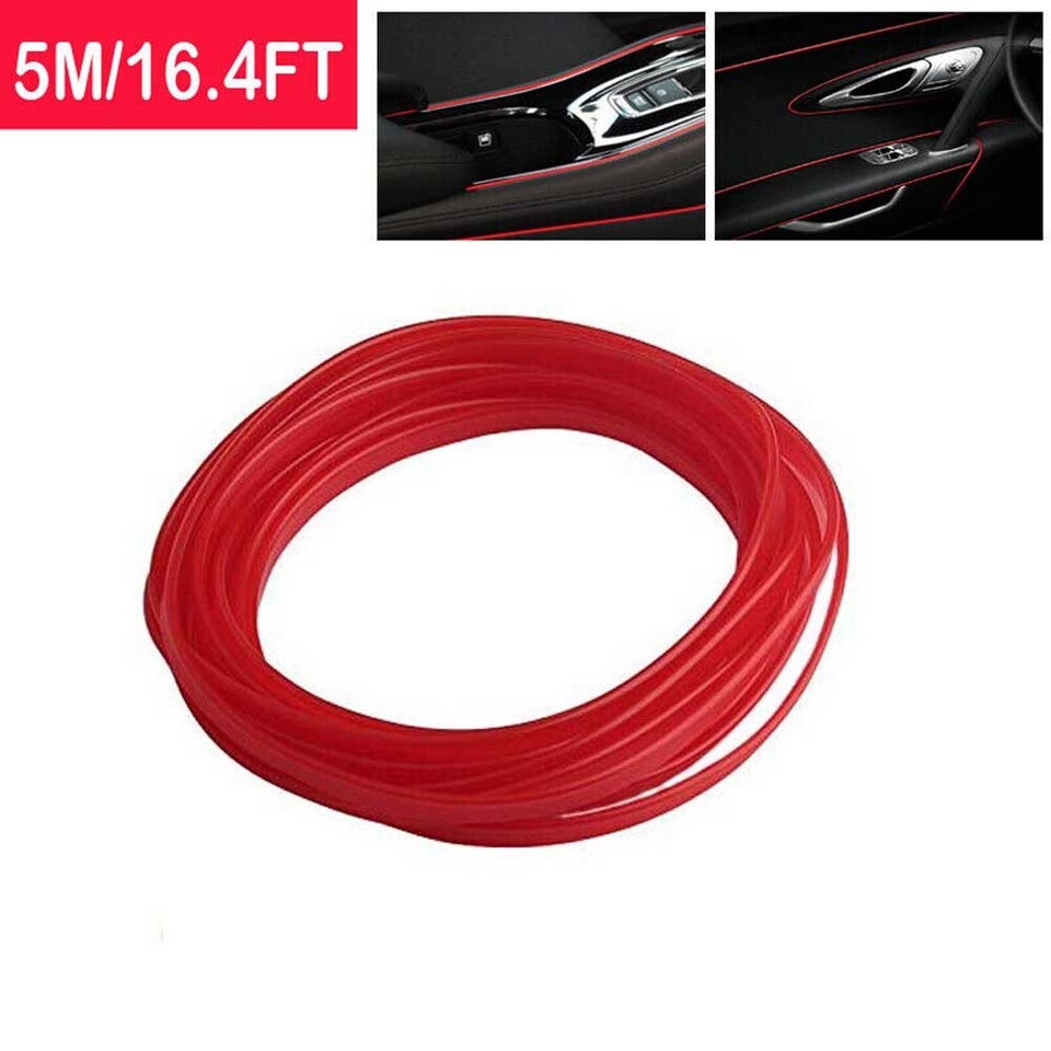 Car Interior Accessories Auto Door Edge Panel Gap Strip Molding Trims ...