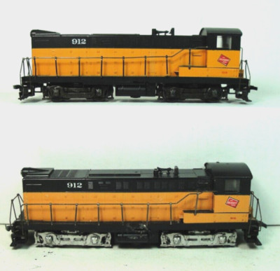 HO Milwaukee Road Baldwin S-12 Powered Diesel Switcher # 912 w ...