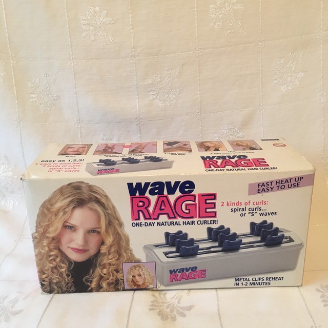 Sets Helen of Troy Wave Rage Hair Curler Hot Rollers Spiral DC300 for ...