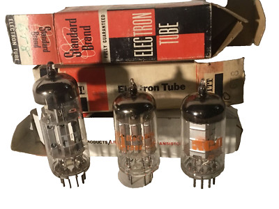 (2) RCA 6T8-A Electron Vacuum tubes (1) iTT Tall 6T8 1109 Tubes | eBay