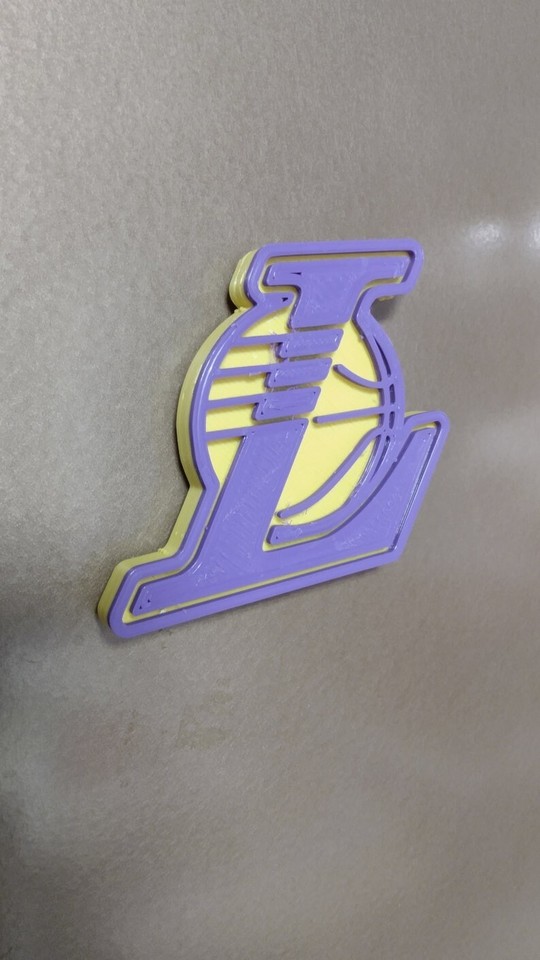 NBA Los Angeles Lakers Logo Refrigerator Magnet | eBay