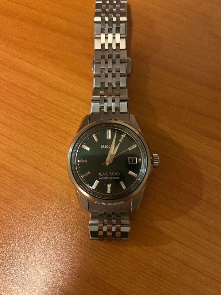 Seiko King Seiko SDKS019 6R55-00A0 Green Dial Automatic 39mm Men's ...