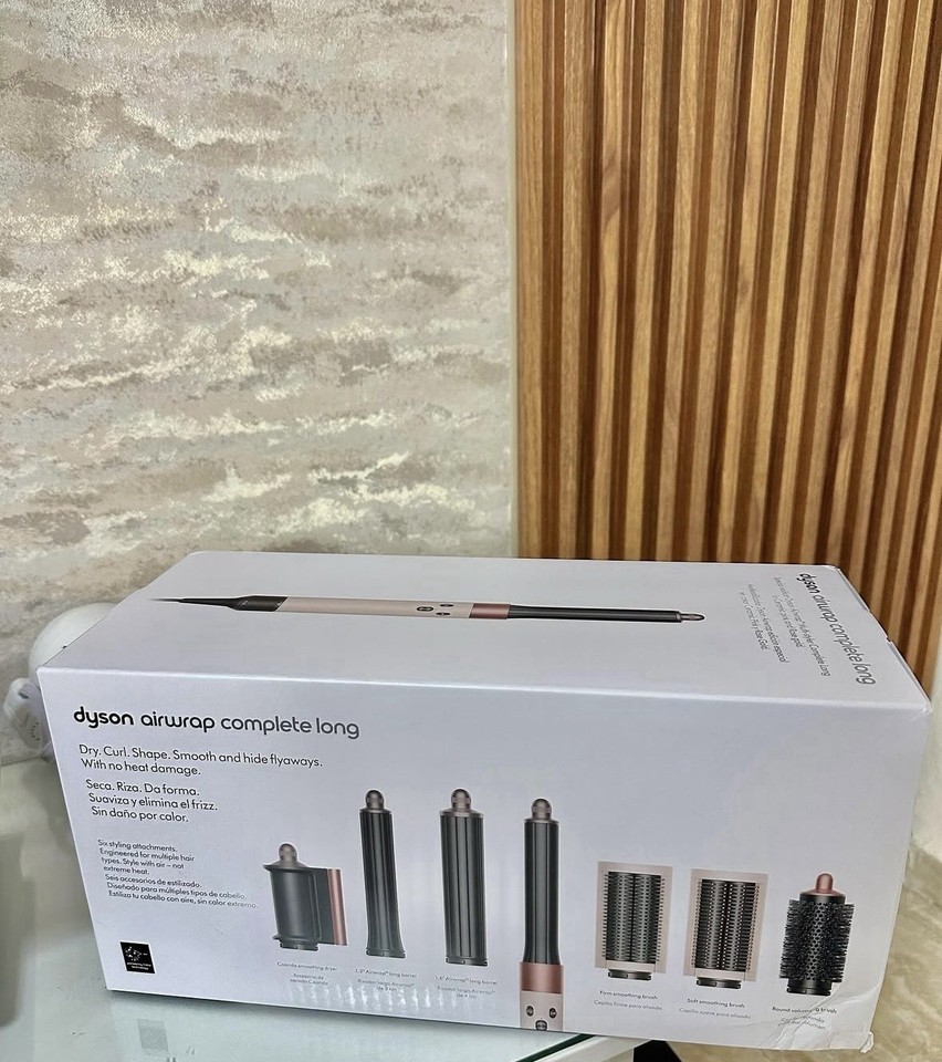 Dyson Airwrap Multi Styler Complete Long Pink/Rose Gold NEW/SEALED | eBay