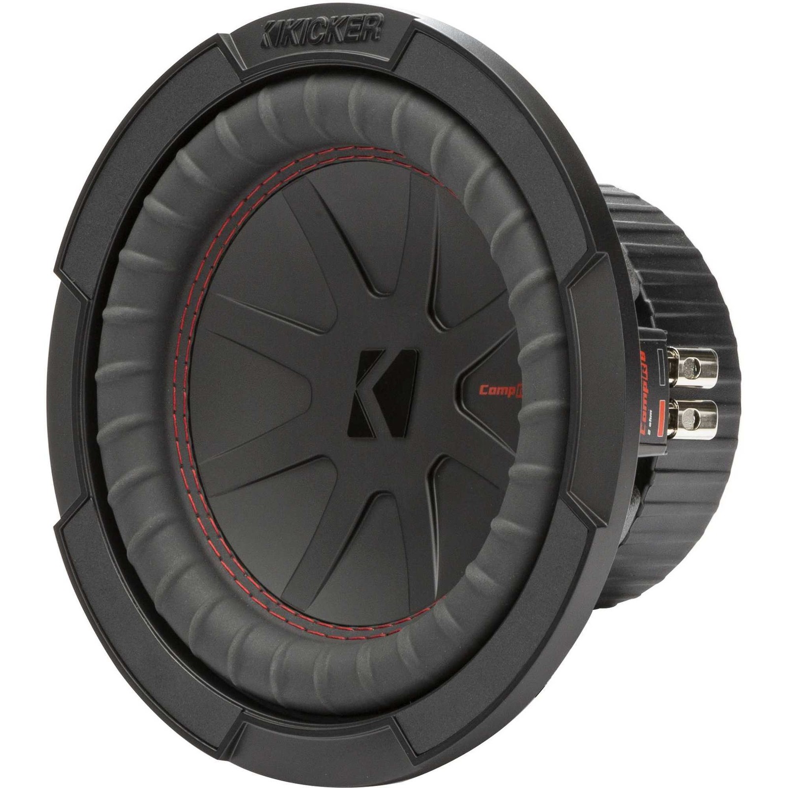 Kicker 8 Inch Comp R Woofer Includes Two 48CWR82 Virtual 2 ohm Package ...