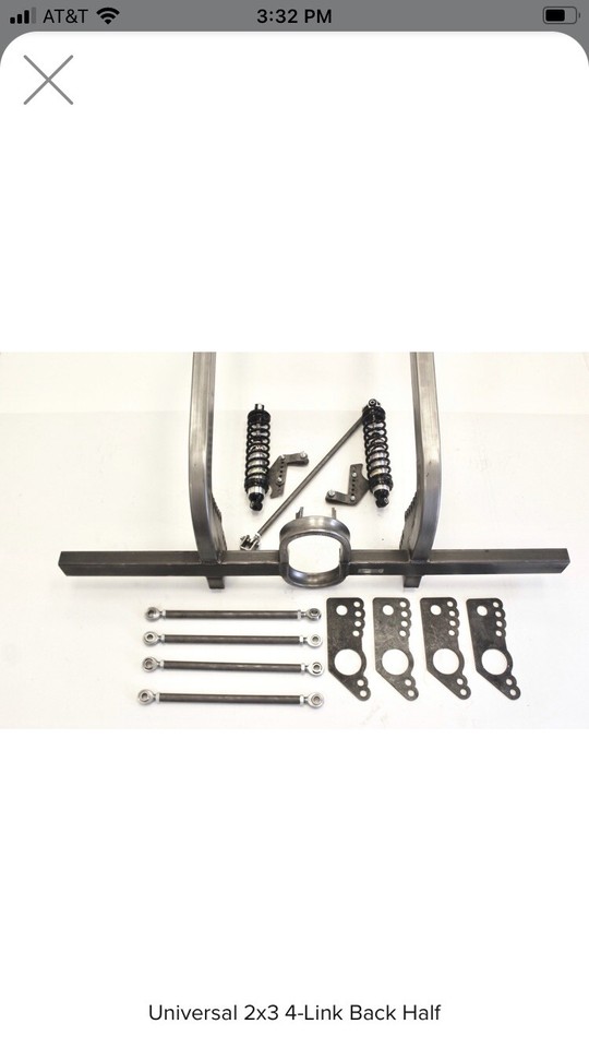 2x3” 4 Link Back Half Kit No Shocks & Springs | eBay