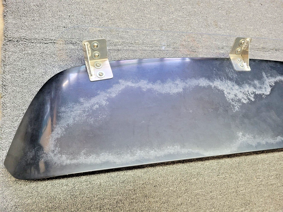 96-00 Honda Civic EK4 EK9 Hatch Oem Roof Spoiler With Clear Lexan ...