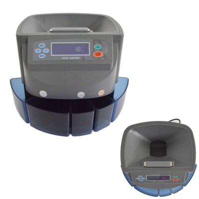 Automatic Coin Sorter Machine Counter Digital Electronic Counting ...