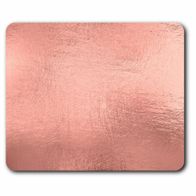 Computer Mouse Mat - Rose Gold Copper Foil Effect Matte Gift #24123 ...