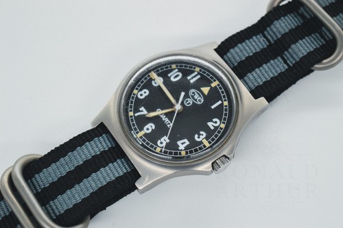 CWC G10 Military Watch Quartz 36mm New Strap & Battery 2004 Water ...