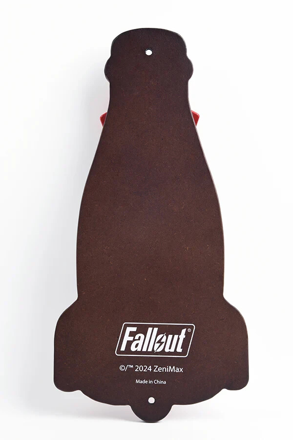 Fallout Nuka Cola Rocket Bottle Opener Top Popper Cap Walnut Mahogany ...