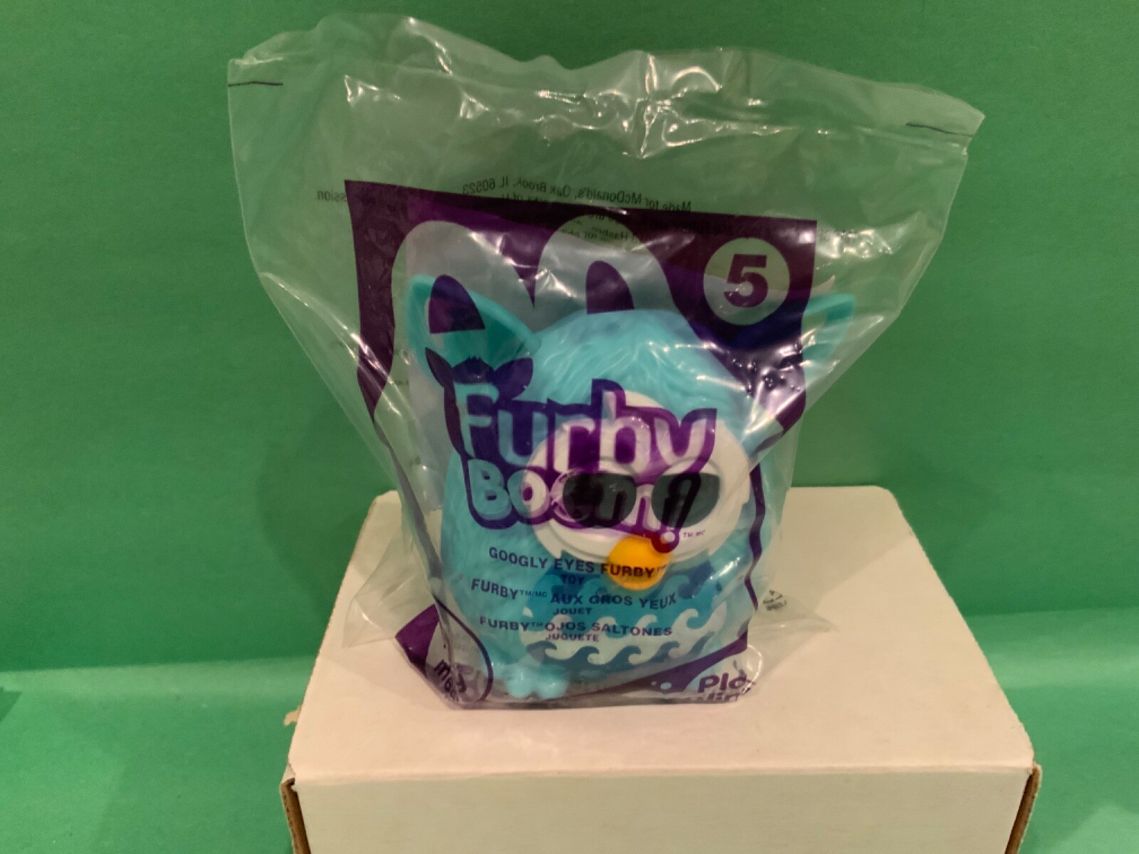 2013 Hasbro McDonalds Happy Meal Toy Furby Boom #5 GOOGLY EYES FURBY ...