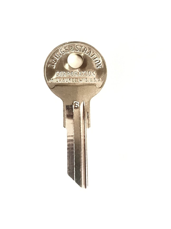 BRIGGS & STRATTON ‘B’ Cut OEM Key Blank most HARLEY DAVIDSON & INDIAN ...