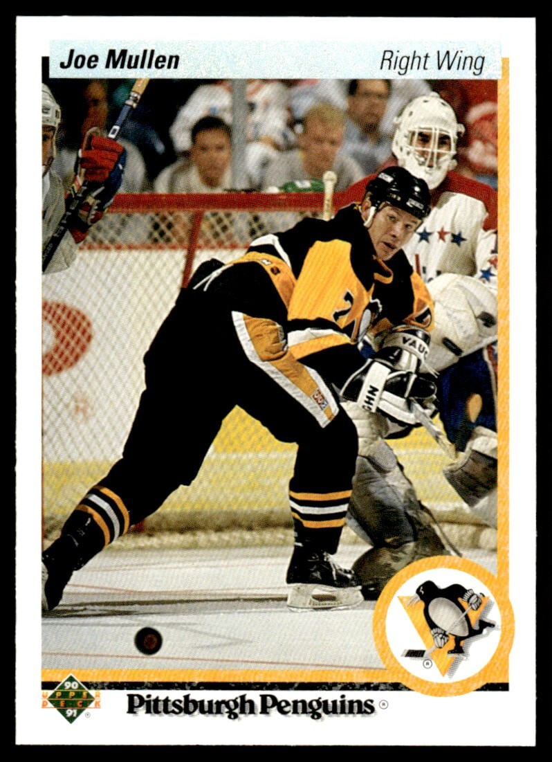 1990-91 Upper Deck JOE MULLEN #423 Penguins HOF - FREE Ship! | eBay