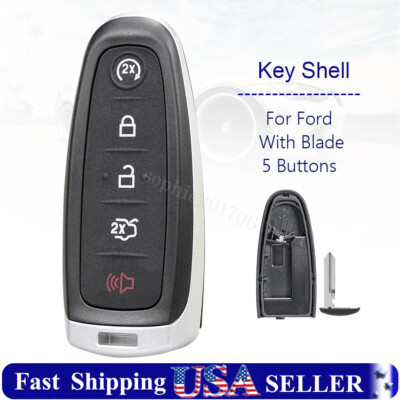 Replacement for 2013-2016 Ford Flex Taurus Remote Key Fob Shell Case ...