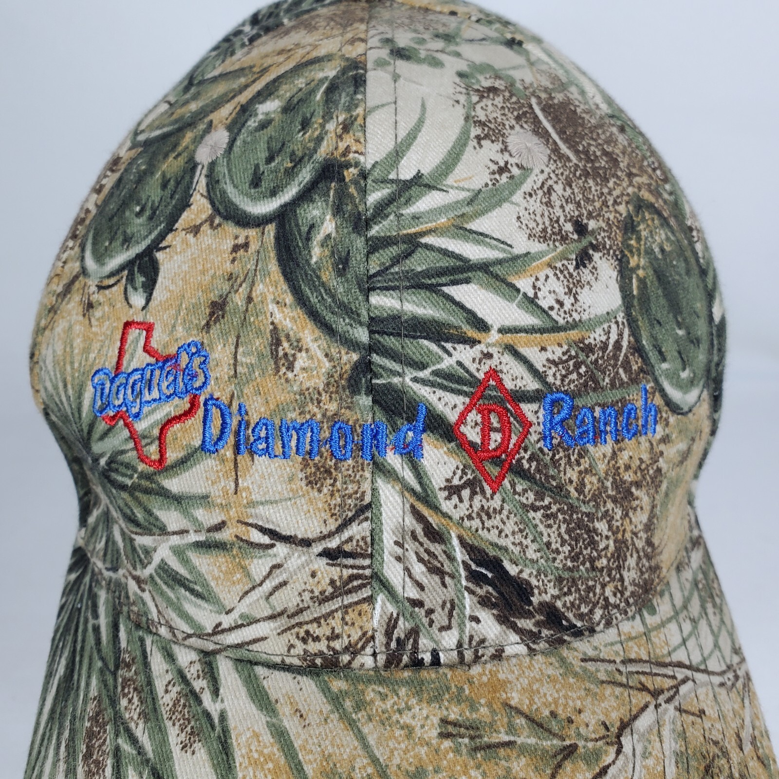 Doguet's Diamond D Ranch Camo Hat Adult Adjustable Strap Baseball Cap ...