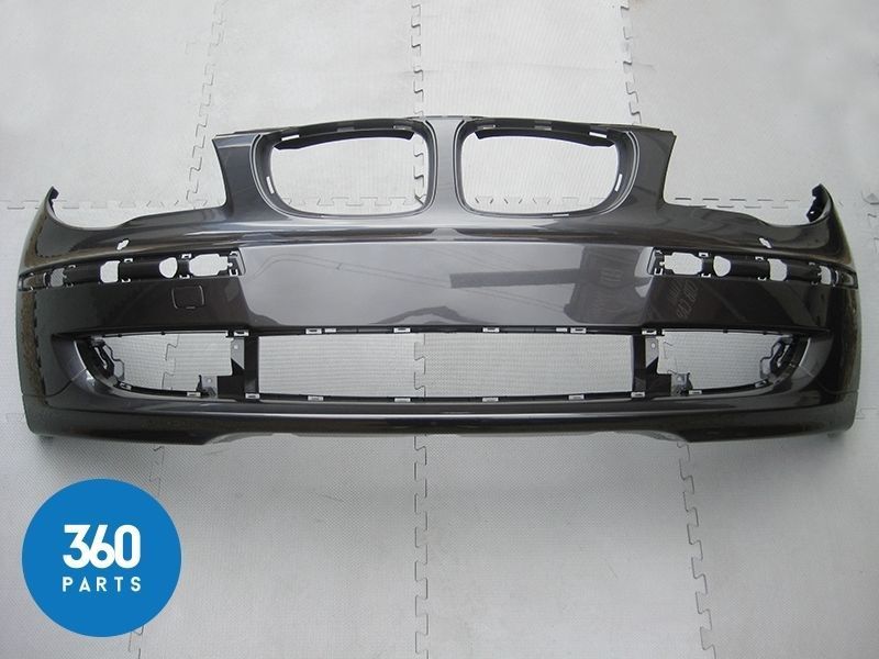 NEW GENUINE BMW 1 SERIES FRONT BUMPER E81 E87 LCI SPARKLING GRAPHITE ...