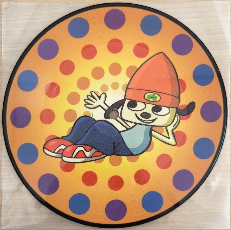 Parappa The Rapper vs De La Soul Picture Vinyl EP Record PS2 Analog B ...