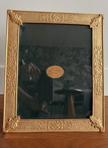 ELIAS ARTMETAL PICTURE PHOTO FRAME GOLD PLATED RECTANGULAR 8X10 ...