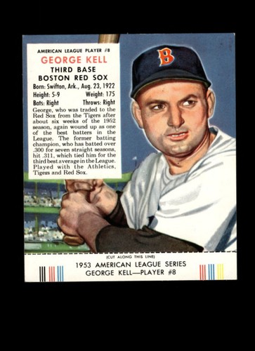 1953 Red Man Set-Break #AL8 George Kell EX-EXMINT *GMCARDS* | eBay