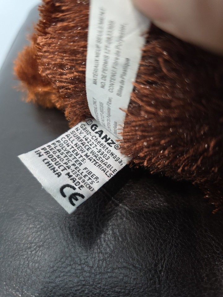 Webkinz Rooster Plush Brown Bird No Code Ganz Red Brown Stuffed Animal ...