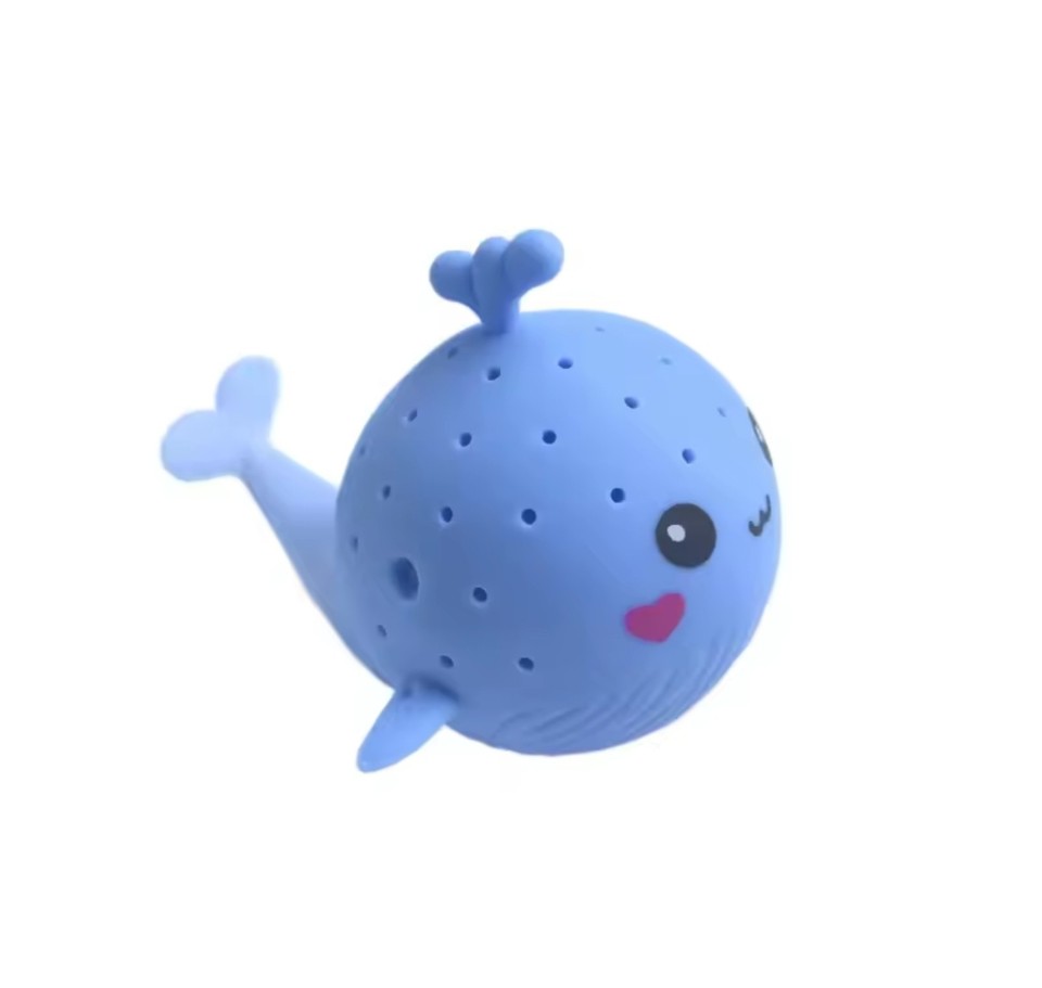 Baby Bath Toys Sponge Water Obsorbing Whale Squezzing Stress Relief ...