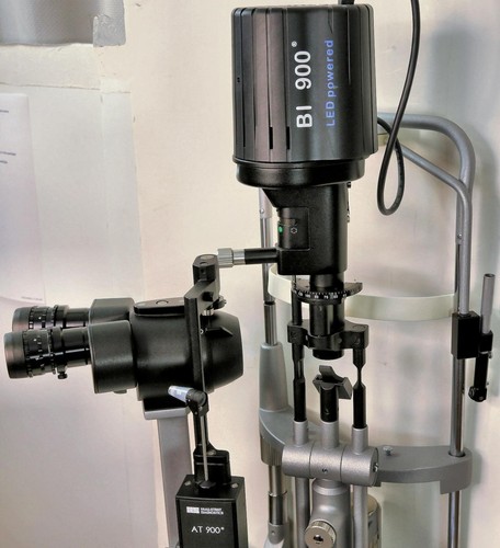 HAAG STREIT BI 900 Slit Lamp w/ AT 900 Tonometer Late Model Excellent | eBay