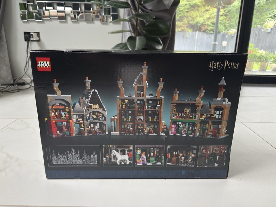SIGNED LEGO Hogsmeade Village 76457 + SIGNED LEGO Harry Potter Poster ...