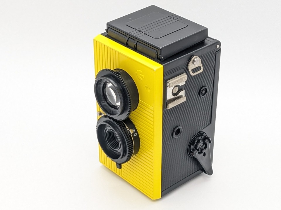 [MINT] Power Shovel Blackbird Fly 3013Y Yellow TLR 35mm Film Camera ...