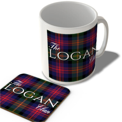 The Logan Clan - Logan Modern Tartan - (Full Background) - Scottish Mug ...