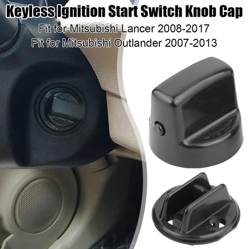 Keyless Ignition Start Switch Knob Cap Fit for Mitsubishi Lancer 2008 ...