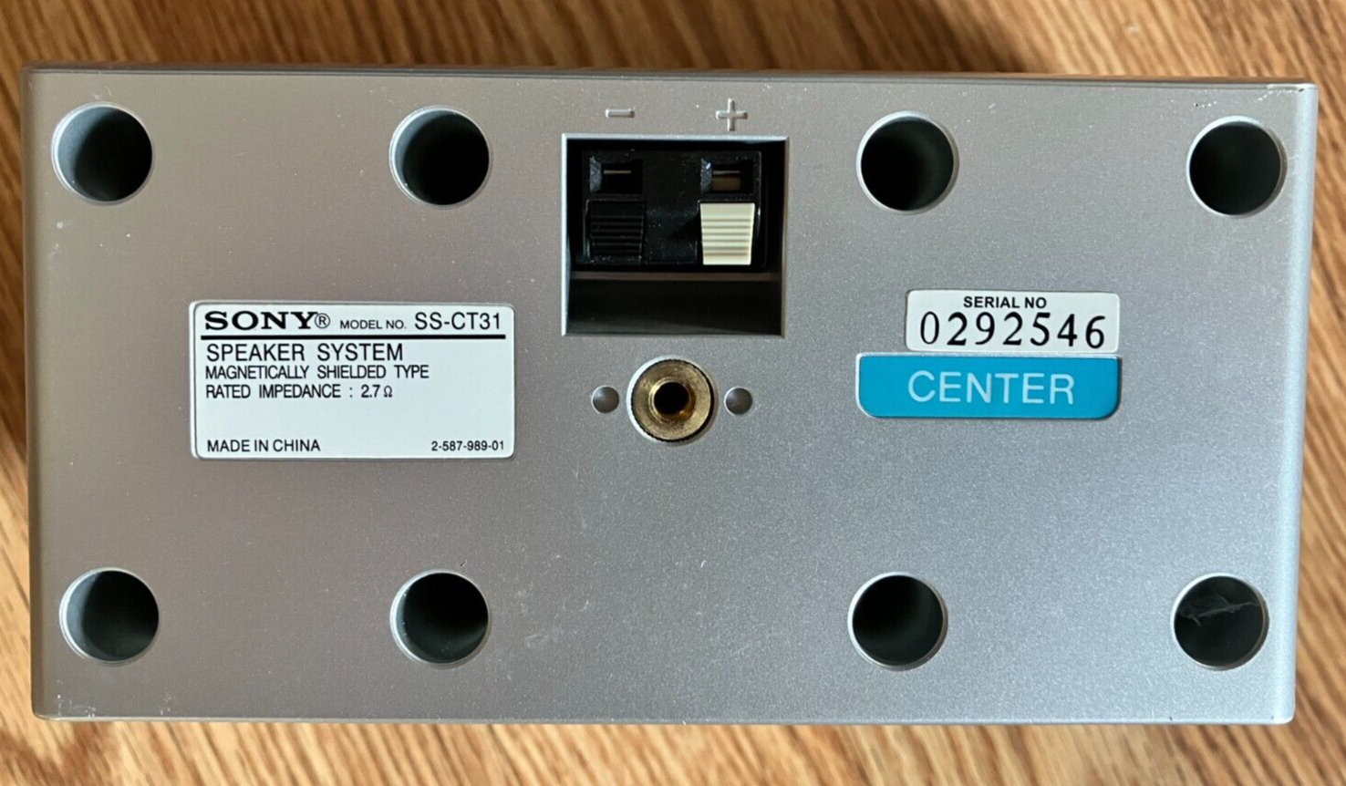 Sony SS-TS31/SS-TS31B/SS-CT31/SS-WS31 Theater Surround Sound Speakers ...