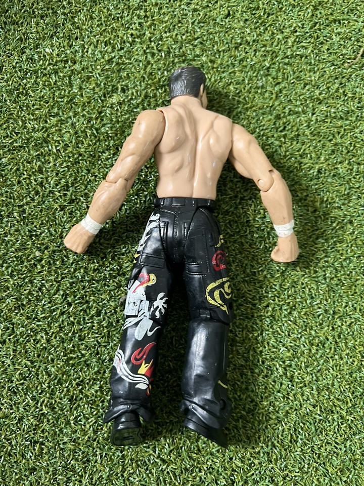 WWE Tajiri Wrestling Action Figure Jakks Titan Tron Live Unchained Fury ...