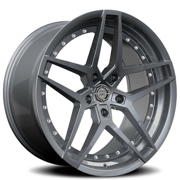 (4) 20" Staggered Lexani Wheels Spike Gunmetal Rims(B44) | eBay