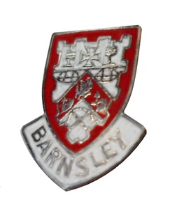 Barnsley Town Yorkshire County Crest Small Pin Badge | eBay
