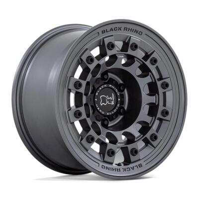 17 inch 17x8 Black Rhino FUJI MATTE GUNMETAL wheel rim 5x5 5x127 +38 | eBay