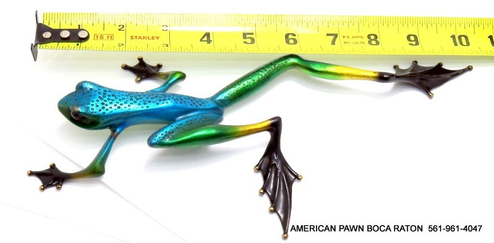 Frogman Tim Cotterill Tango Frog Bronze Sculpture Limited Edition one ...