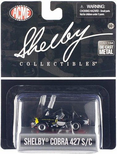 Chase SHELBY COBRA 427 S/C "TERLINGUA RACING" 1/64 DIECAST BY ACME SC ...