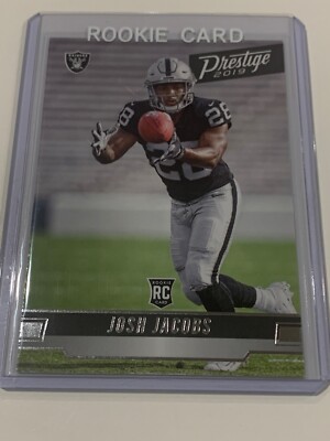 2019 Josh Jacobs Prestige Rookie Card | eBay