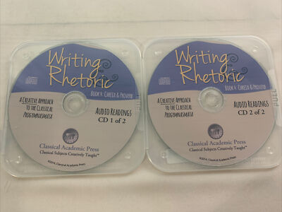 Writing & Rhetoric Book 4 Audio Cds, Classical Academic, Chreia ...