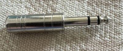 New Switchcraft 297 Type 1/4" Stereo TRS Plug Nickel Plated #465 | eBay