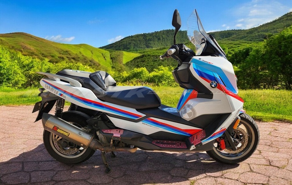 BMW C400GT motorcycle stickers decals 3 color graphics set | eBay