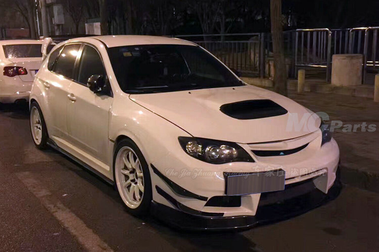 Carbon Fiber Hood Vent Insert Air Intake Ducts For Subaru Impreza WRX ...