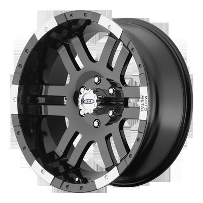 4 Moto Metal Snap In CHROME Center Hub Caps 6 Lug 950 951 16 17 18 Rims ...