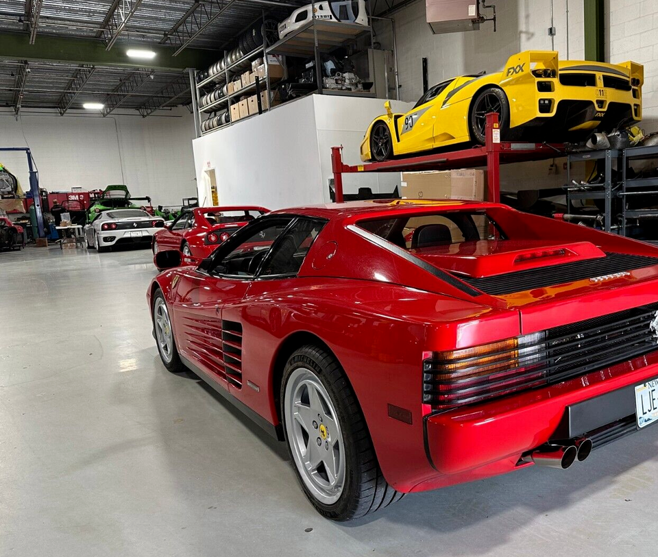 1990 FERRARI TESTAROSSA WHEELS oem spec FORGED 18X8 & 18X10! | eBay