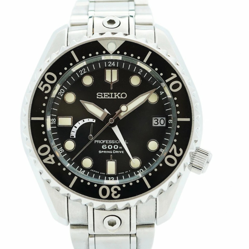 Seiko Prospex Marinemaster Spring Drive Diver 600m Titanium 45.7mm ...