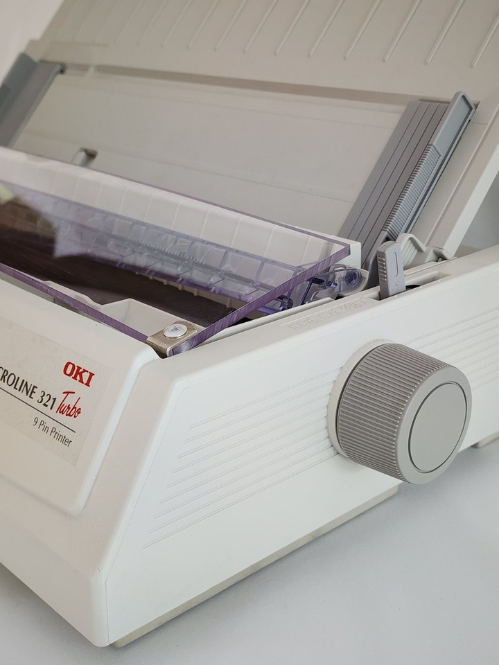 Oki 321 Turbo -2YR WARR- Printer-New USB Cable, Ribbon- Free Shipping ...