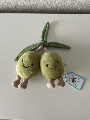 Jellycat Authentic Amuseables Olives Pair of Olives Food Plush Toy NWT ...